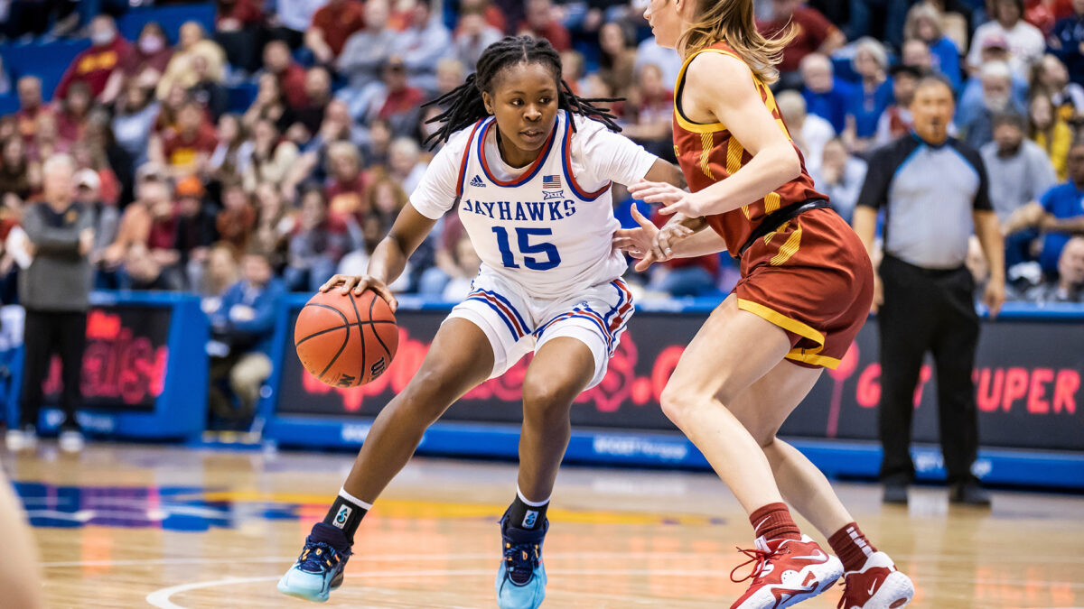 KU women pick up senior night win over No. 23 Iowa State - KU Sports